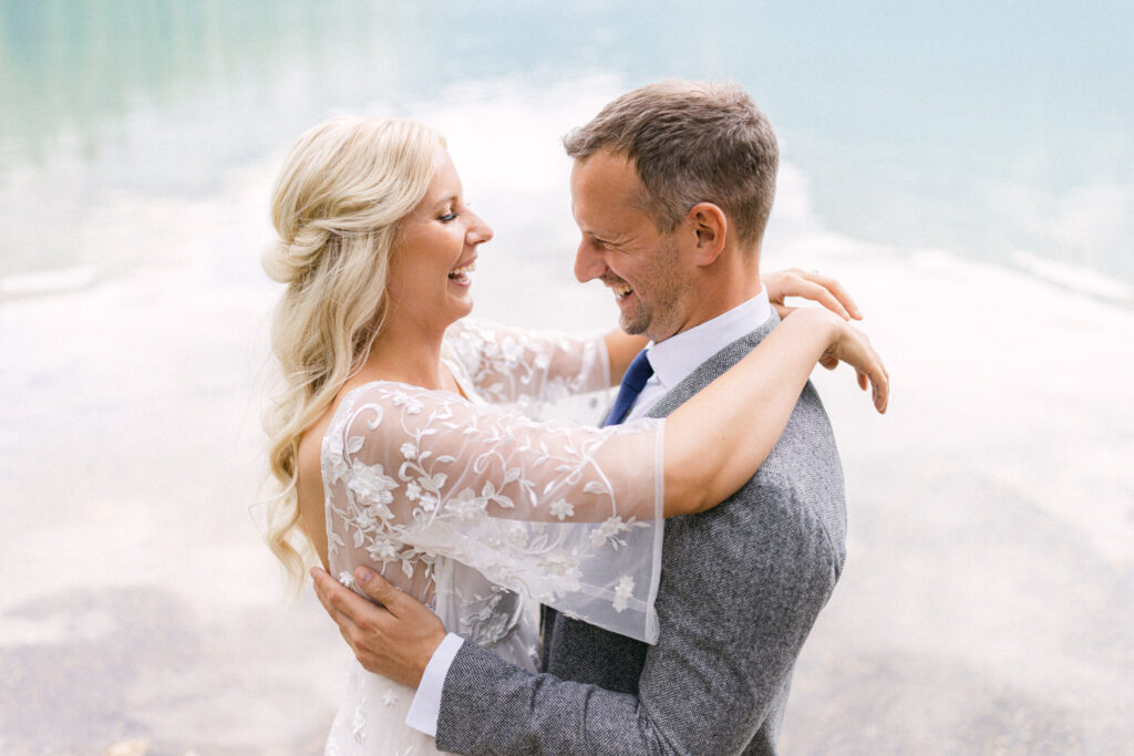 Katie & Colin’s Stunning Lake to Lake Elopement in the Rockies